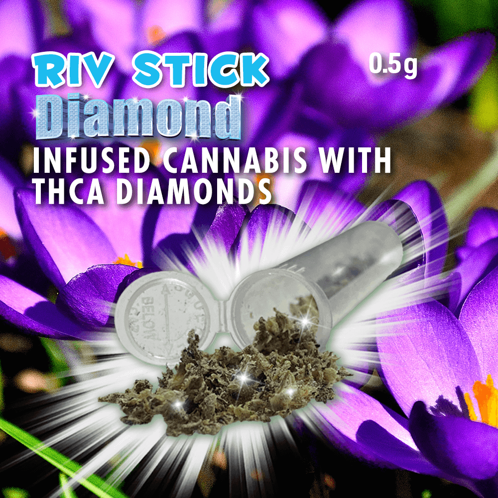 Riv Stick Diamond THCa Infused Cannabis Blend Riviera Creek Riv Stick Diamond THCa Infused Cannabis Blend Riviera Creek