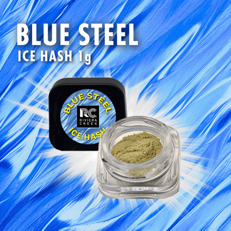 Blue Steel Ice Hash - Riviera Creek